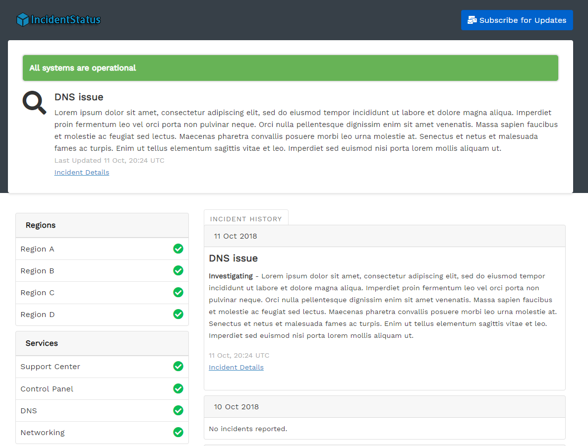 GitHub - alexandrucanavoiu/CloudIncidentStatus: CloudIncidentStatus is ...