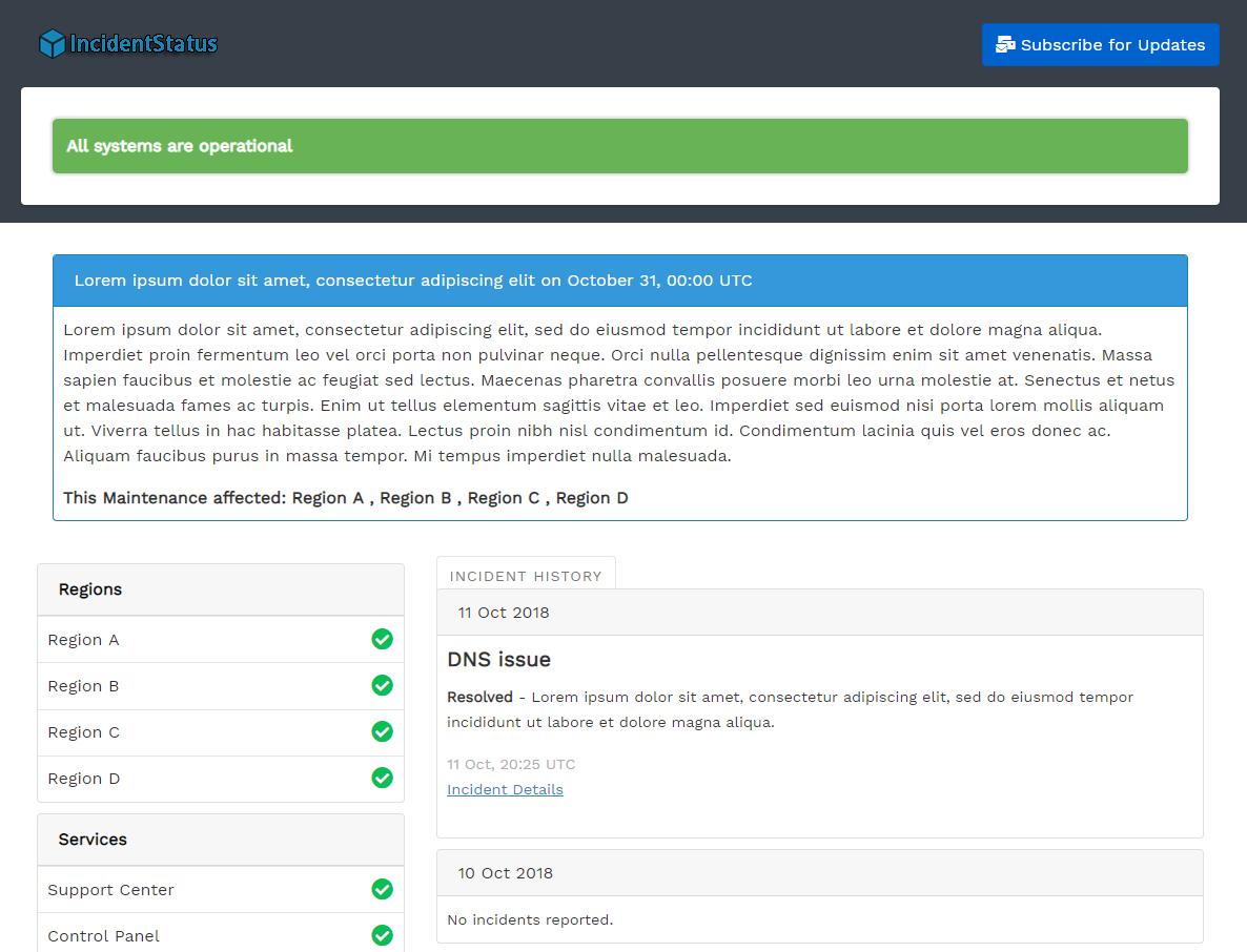 GitHub - alexandrucanavoiu/CloudIncidentStatus: CloudIncidentStatus is ...