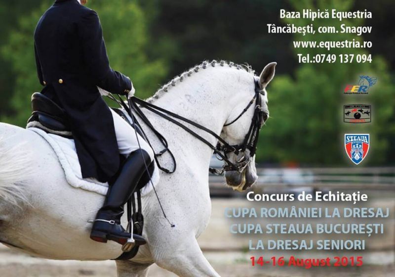 Clubul Equestria isi face debutul in concursurile de dresaj prin “Cupa ...